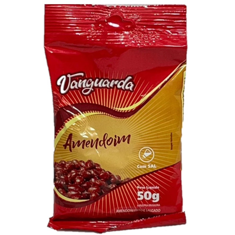 AMEND VANGUARDA SALG FRITO 50G - Ferros Doces
