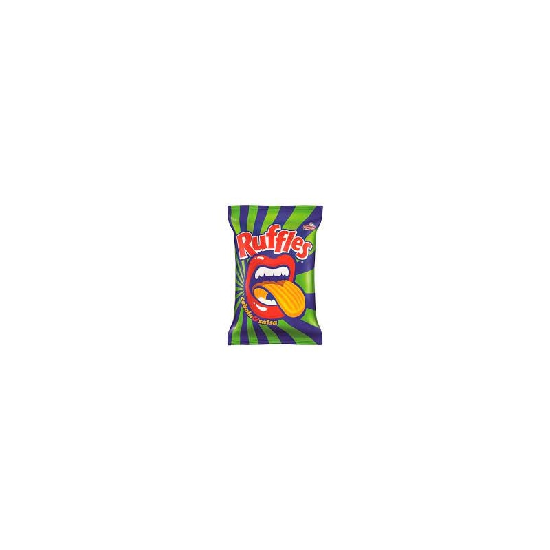 BATATA RUFFLES 33GR CEB/SALSA *CP01 - Ferros Doces