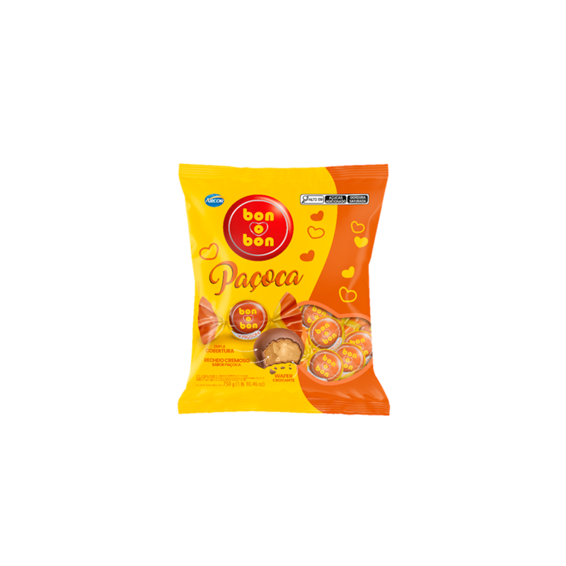 BOMBOM ARCOR BON O BON 750GR PACOCA - Ferros Doces