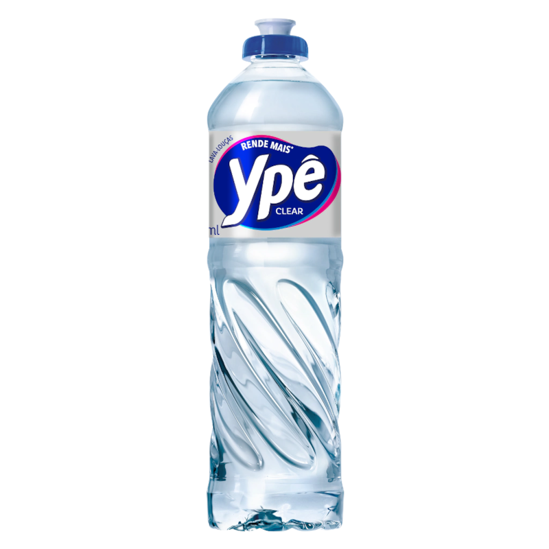 DETERGENTE YPE CLEAR 500ML *CP02 - Ferros Doces