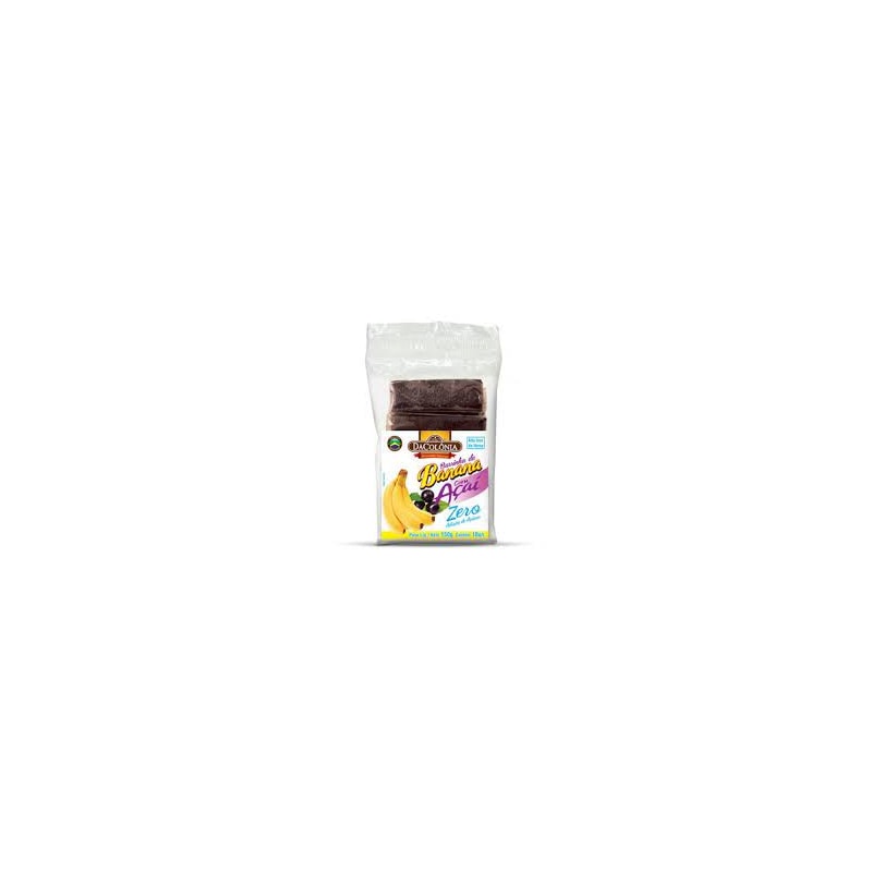 DOCE DA.COL BAN C/ACAI ZER 150G *CP02 - Ferros Doces