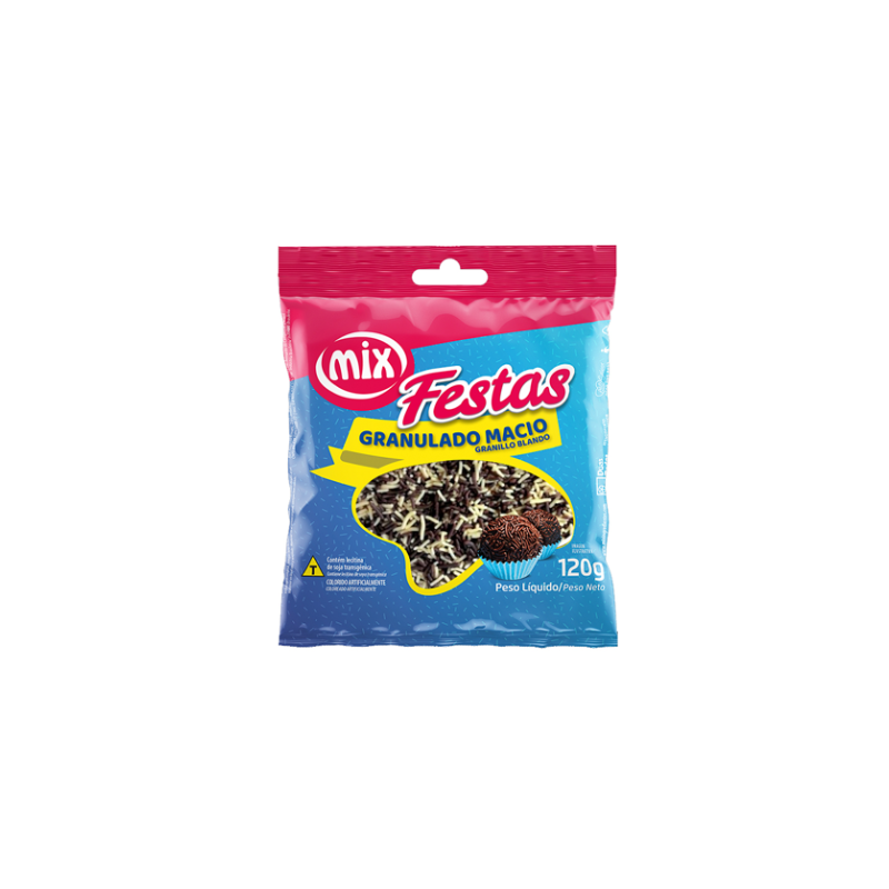 GRANULADO MACIO MIX MESCLADO 120GR *CP02 - Ferros Doces