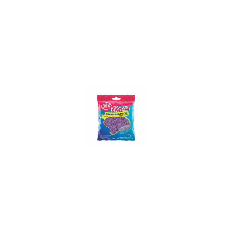 GRANULADO MACIO MIX ROXO 120G - Ferros Doces